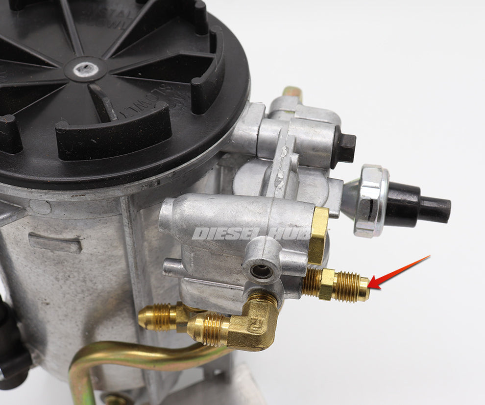 7.3 IDI & 7.3 Power Stroke Updated Fuel Pressure Test Port – Diesel Hub